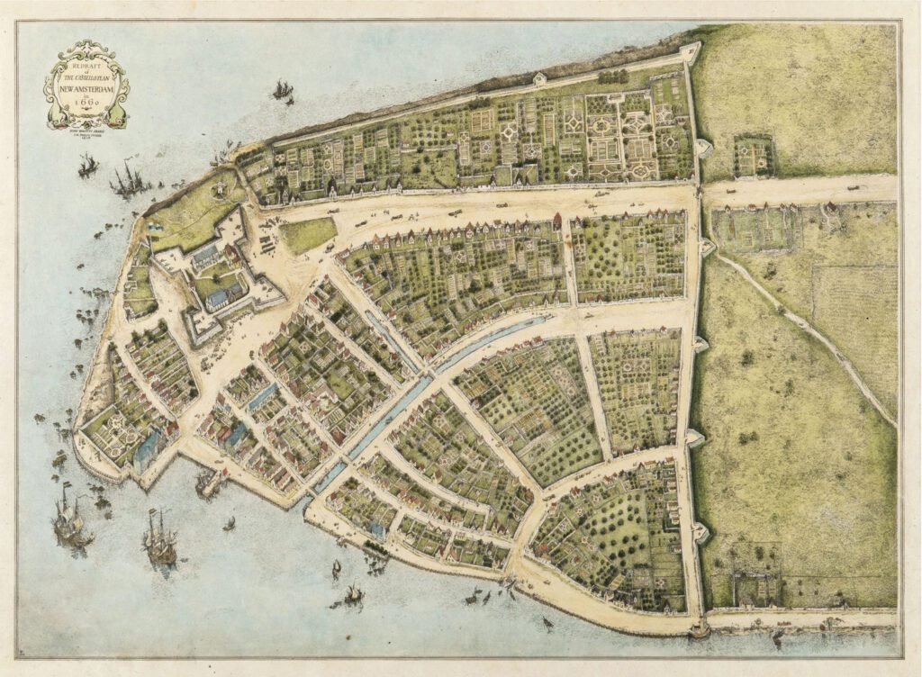 3D Castello Plan, New Amsterdam in 1660 - New Amsterdam History Center